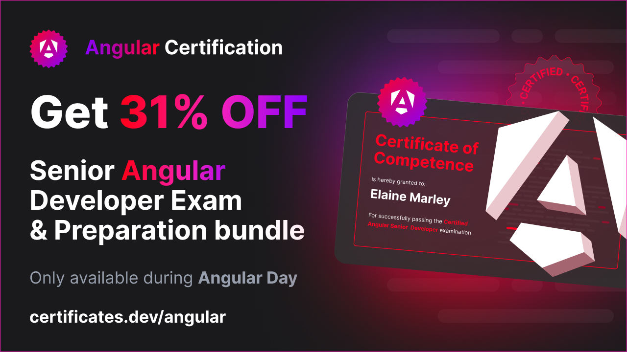 Angular Certification | Created by Google Developer Experts