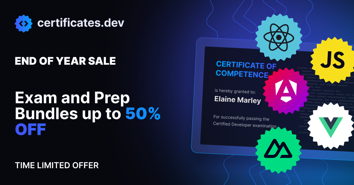 Certification of Competency for Modern Developers