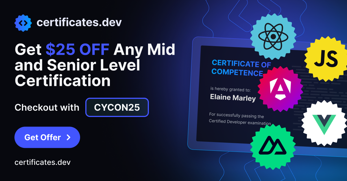 Certification of Competency for Modern Developers